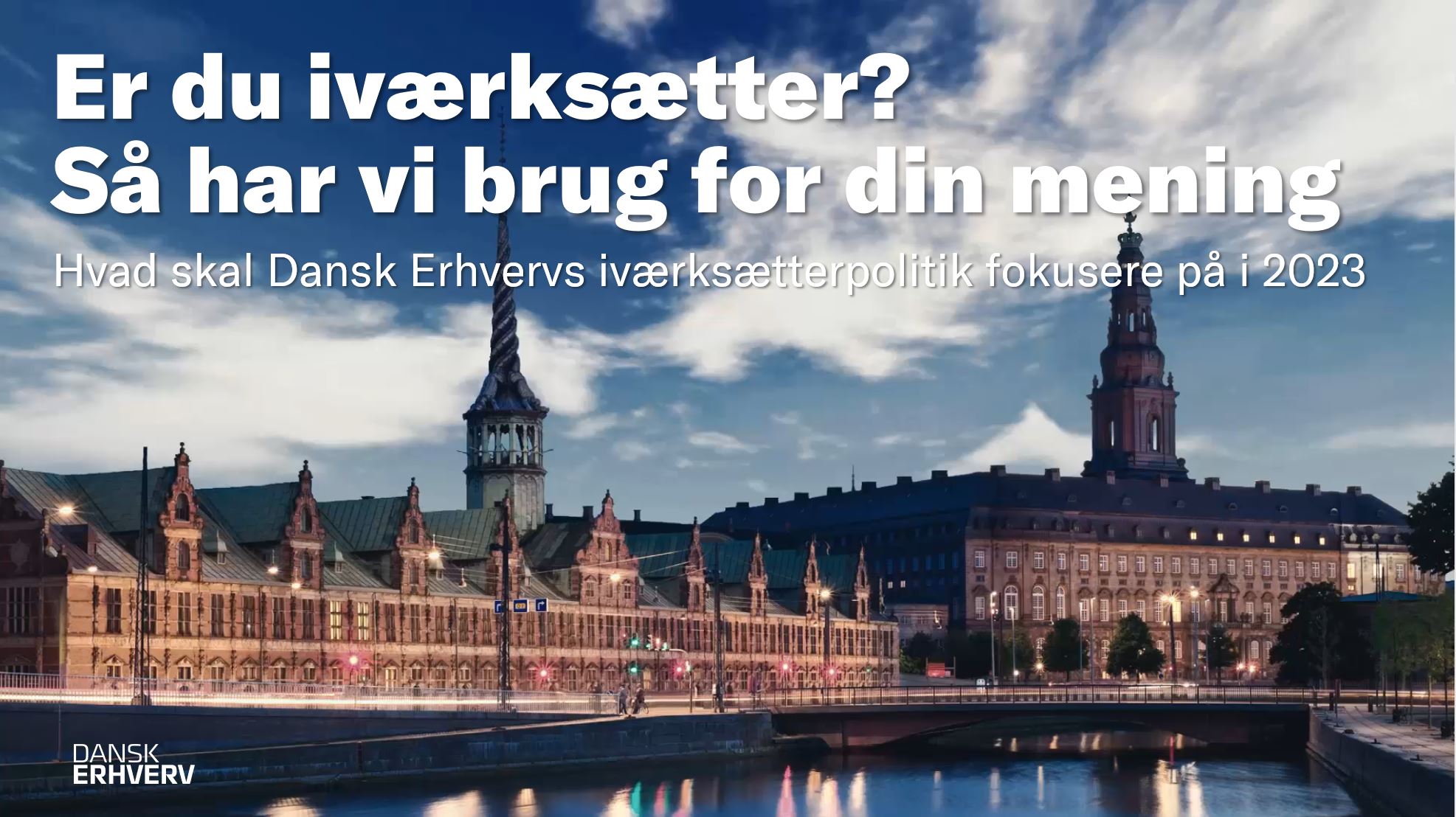 Dansk Erhvervs iværksættersurvey 2023