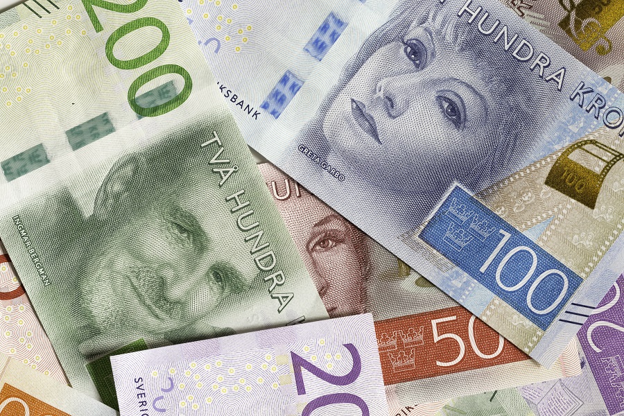 Svensk kronekurs flirter med laveste niveau nogensinde